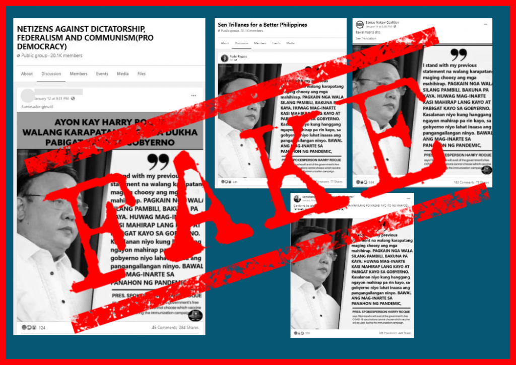 VERA FILES FACT CHECK: Old FAKE quote cards in praise of Duterte ...