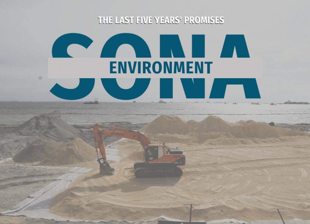 SONA 2017 PROMISE TRACKER: Environment - VERA Files