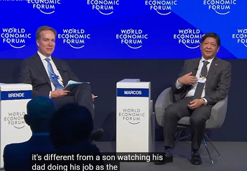 No mention of Marcos billions in Swiss bank accounts during 2023 WEF ...