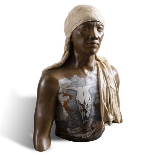 Julie Lluch’s ‘tattoos’ on sculpture are her protest against the drug ...