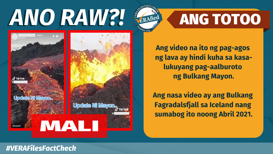 VERA FILES FACT CHECK: Viral video of lava flow from Iceland volcano ...