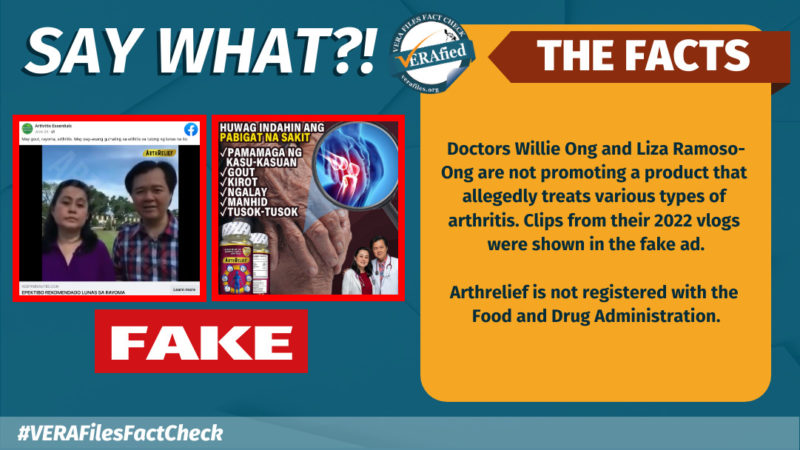 VERA FILES FACT CHECK: FB page circulates FAKE ad for unregistered ...