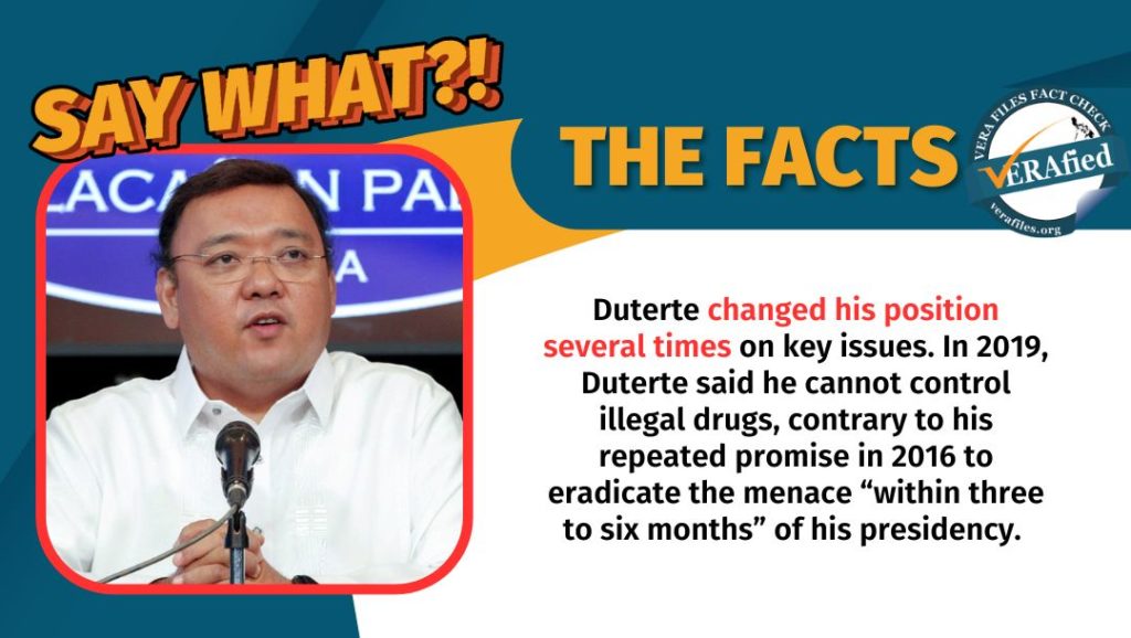 VERA FILES FACT CHECK: Harry Roque claim on Duterte’s ‘word of honor ...