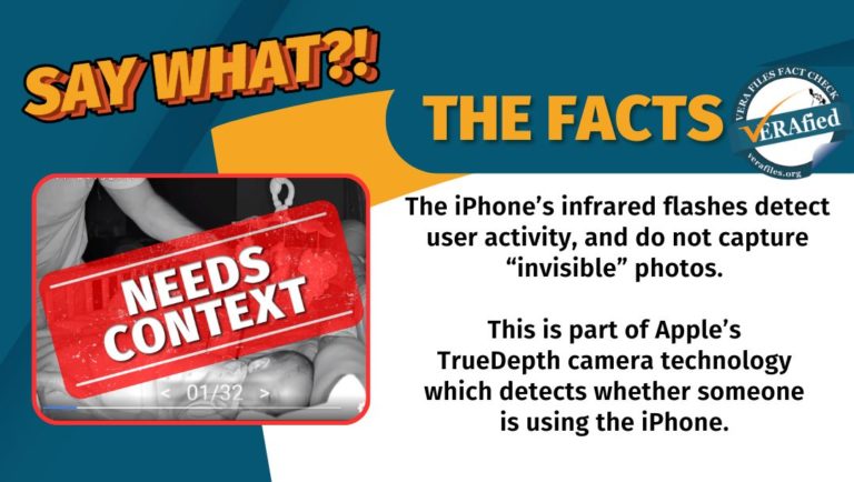 Apple iPhones TrueDepth system NOT for surveillance