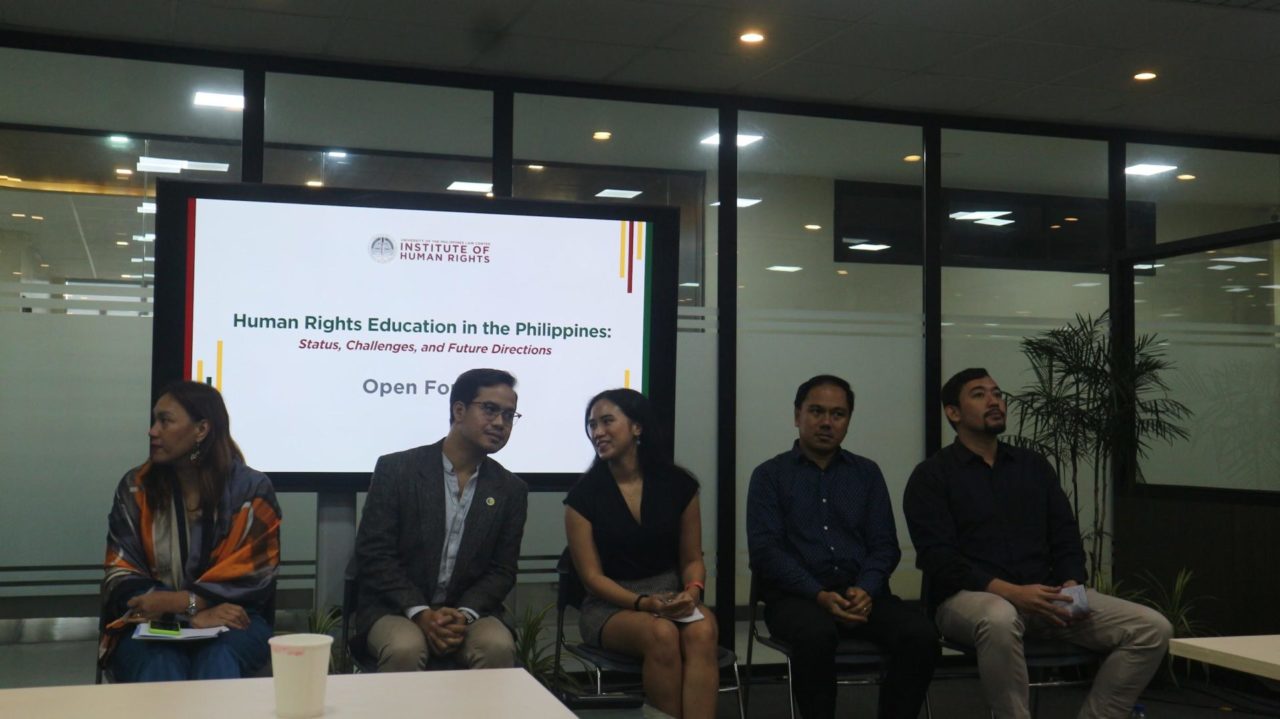 Teaching of human rights in PH stuck in infancy stage; advocates cite ...