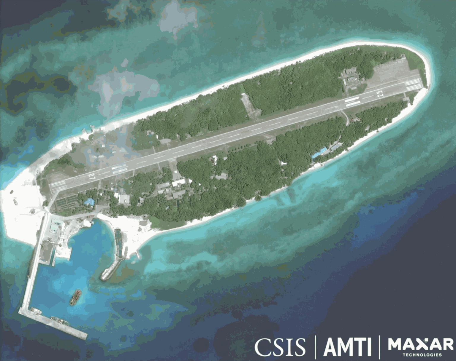 The rock that freed Reed Bank from dispute