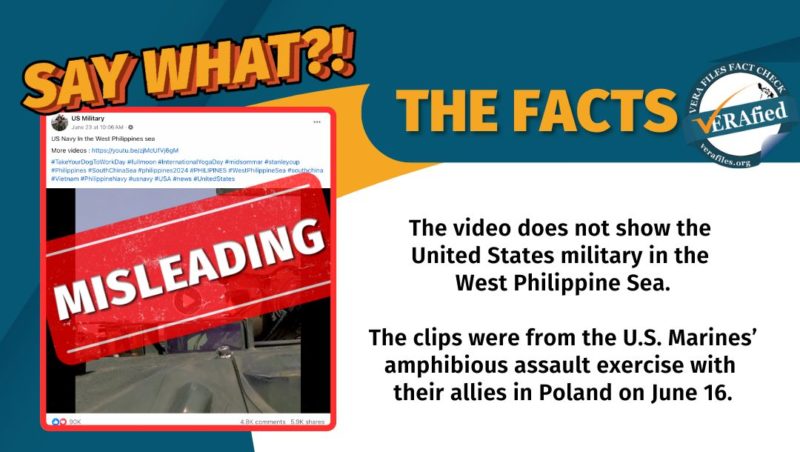 Clips of U.S. military in Poland exercise, NOT WPS