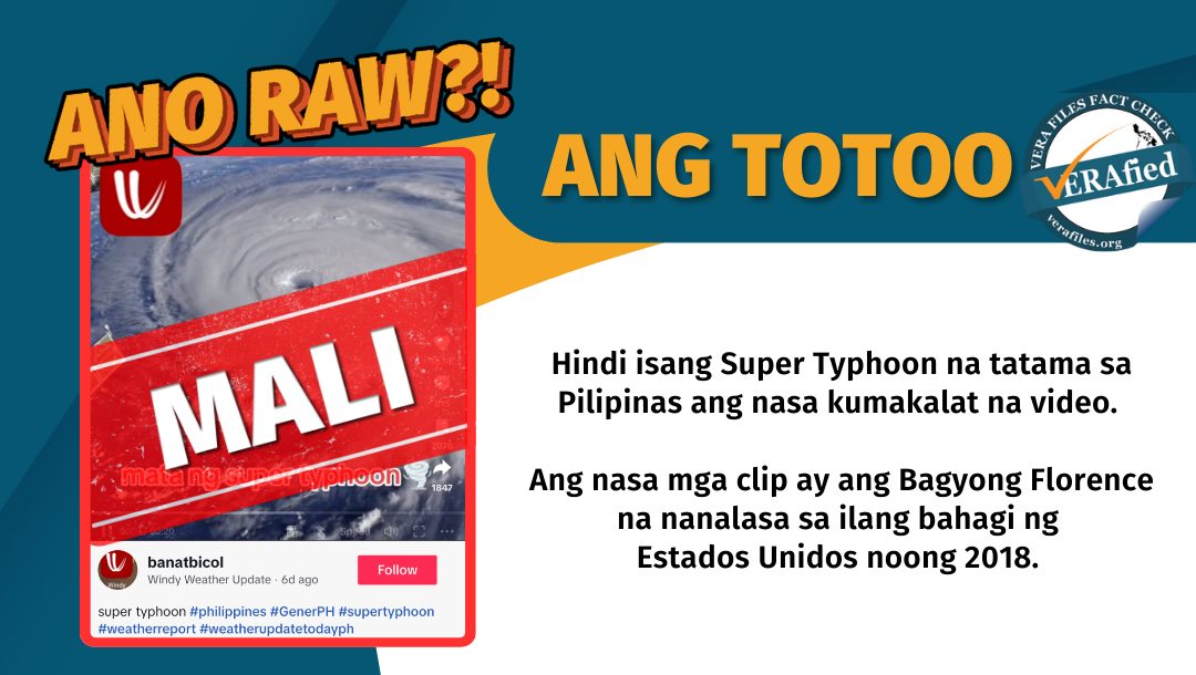 Clips DO NOT show super typhoon to hit PH