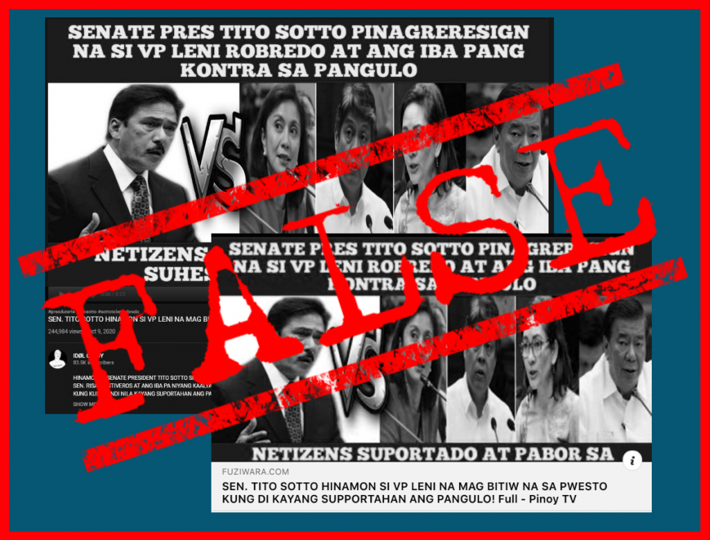 VERA FILES FACT CHECK: Tito Sotto’s statement on porn ban is from 2018 ...