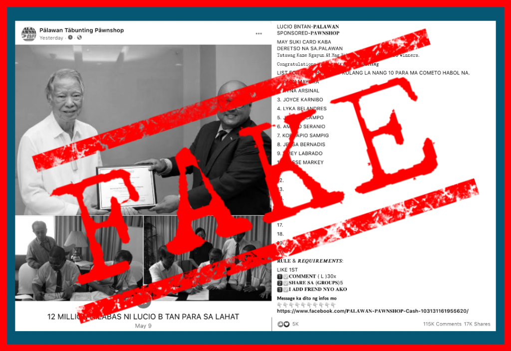 VERA FILES FACT CHECK: Viral ‘PCSO pamasko giveaways' FAKE - VERA Files