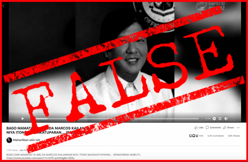 VERA FILES FACT CHECK: Video with multiple FALSE claims on Marcos ...