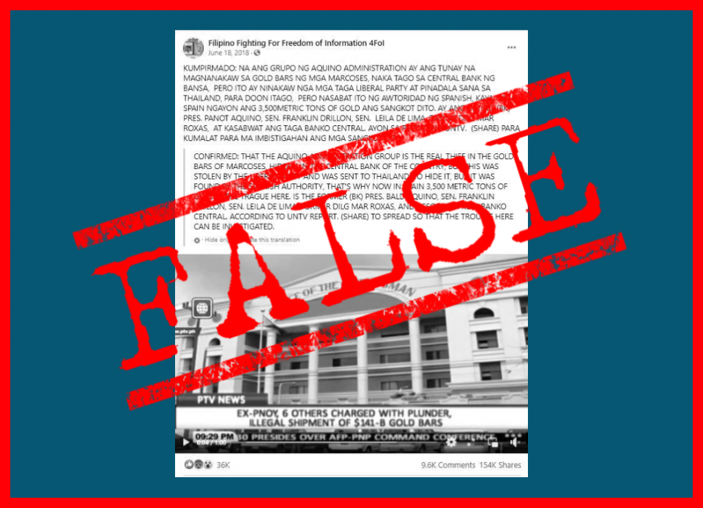 VERA FILES FACT CHECK: Pro-Marcos page MISLEADS with outdated report on ...