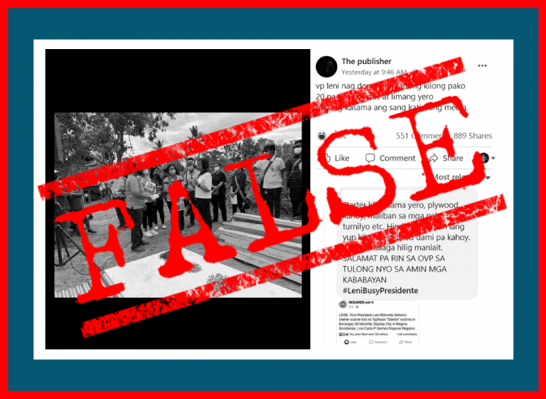 VERA FILES FACT CHECK: FAKE quote card of Robredo saying drug war must ...